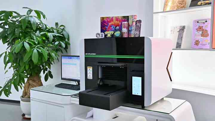 CCD Visual Positioning UV Printer Badge Button Magnetic Levitation ...
