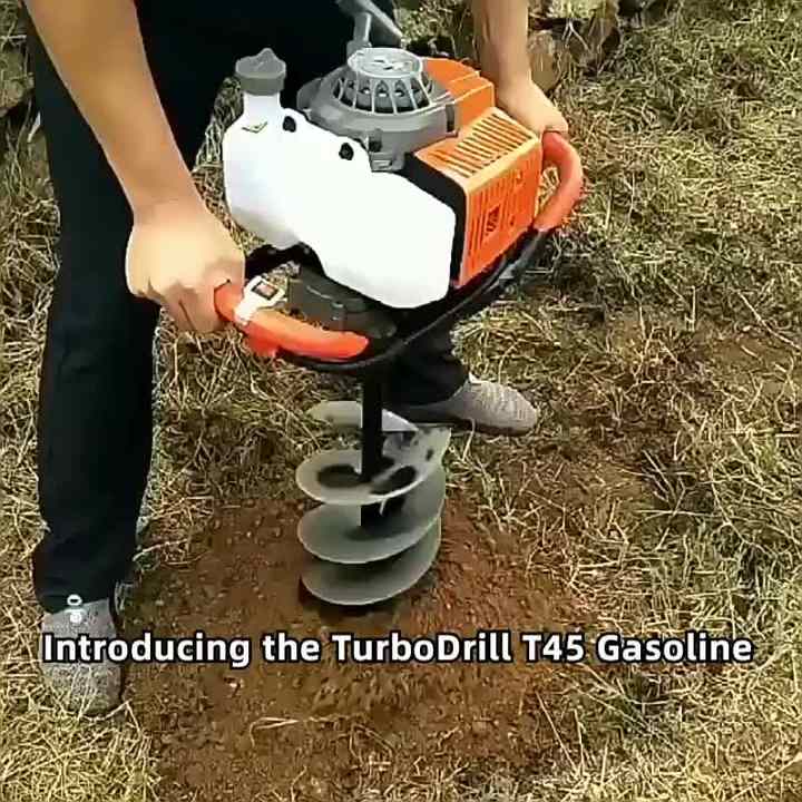 Industrial Grade DIY Metal Hole Digger Hydraulic Earth Auger Drill with ...