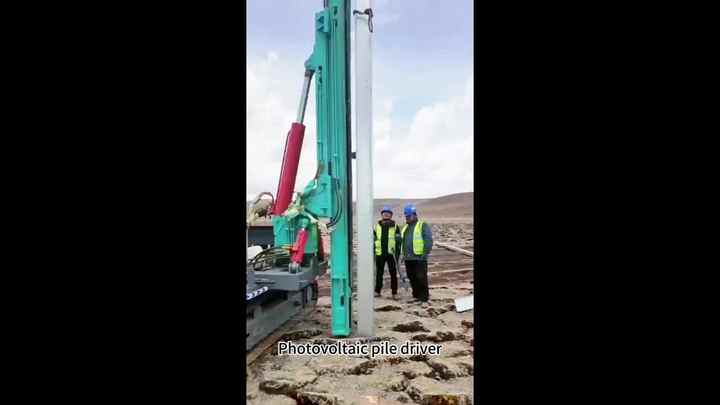 Crawler Type Hydraulic Diesel Hammer Pile Driver Mini Pile Driver for ...