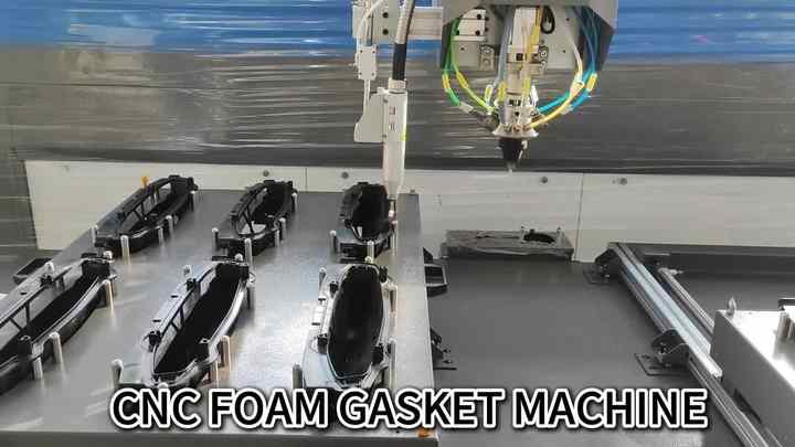 PU Gasket Strip Dispensing Machine Automatic CNC Polyurethane Sealing ...