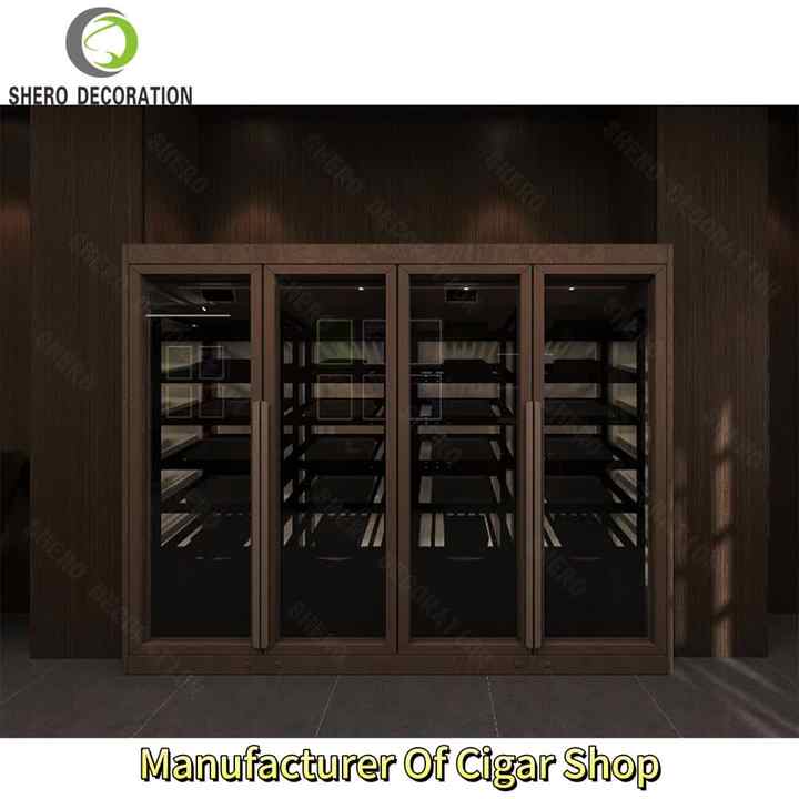 Modern Glass Showcase with LED Lighting Counter Dispensary Display ...