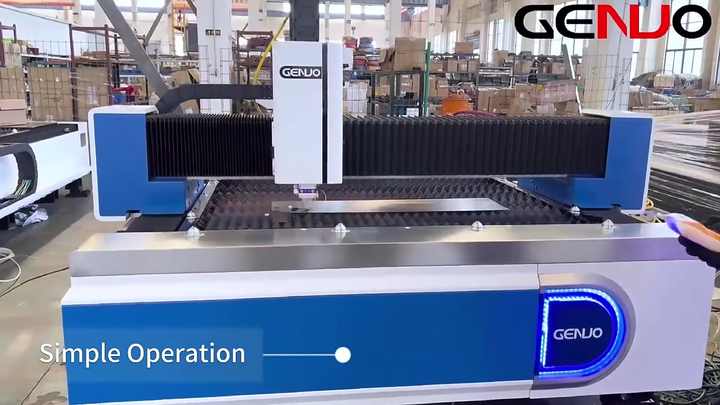 2026 GENUO Laser Cutting Machine FLASH GNST Single Table Series with ...