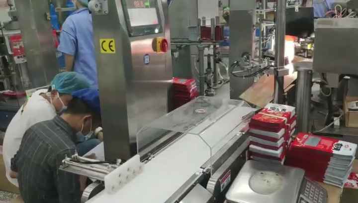 Stainless Steel Controller Checkweigher Machine Noodle & Bean Counting ...