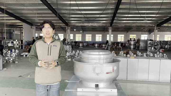1.5HP Single Phase Commercial Kitchen Upblast Roof Fan Ventilation ...