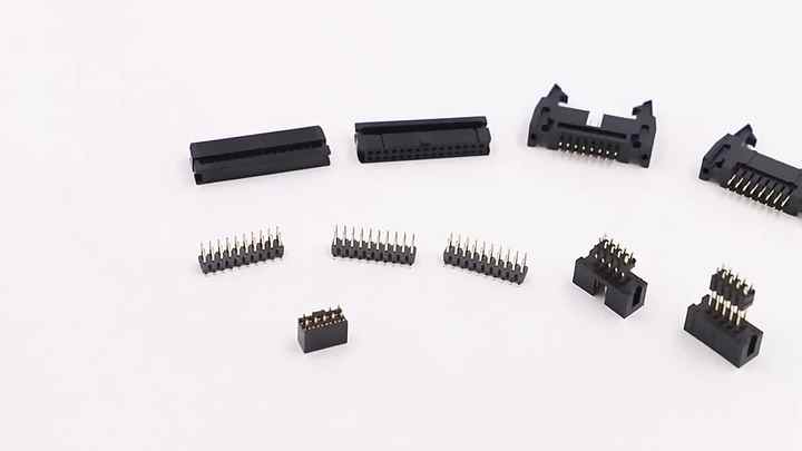 Customized SMT Pin Header Box Vertical Double Rows Auto Special ...