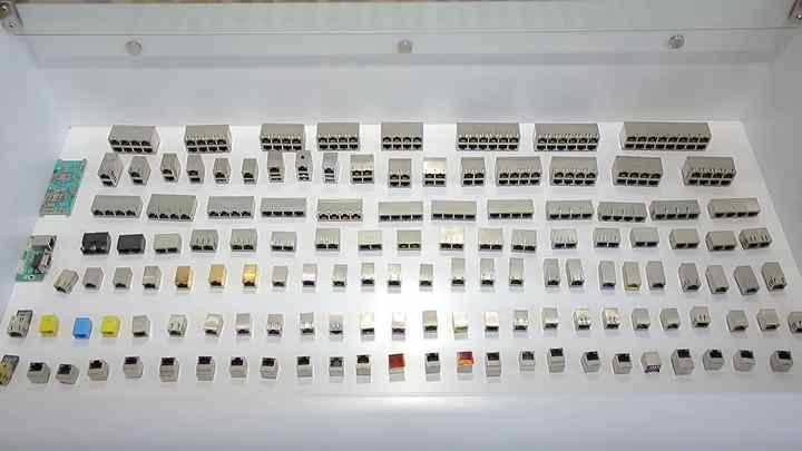 2x6 Multi-Port Shielded RJ45 Modular Jack-Filter-Free Network Sockets ...