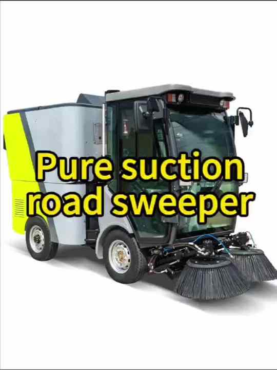 Multifunction Warehouse Large Drive Type Capacity Battery Road Sweeper