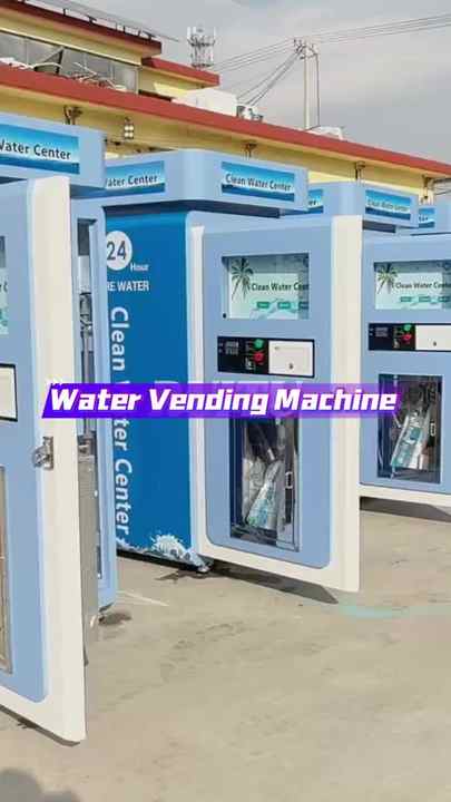 Smart Water Vending Machine With Coin Payment Commercial Automatic Self ...