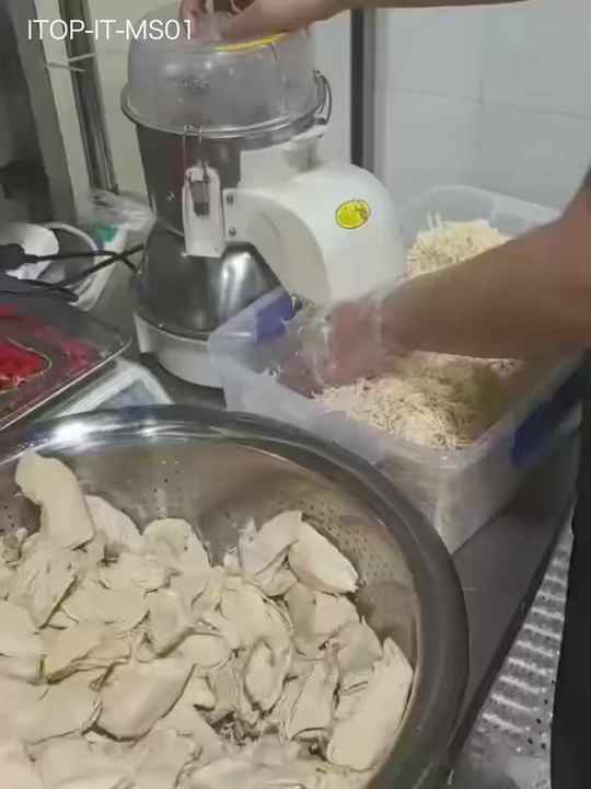 Food-grade Material Chicken Duck Cooked Meat Shredding Machine Cooked ...