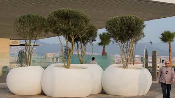 Huge Flower/tree Pot H117 - Artistic Outdoor Decorative Planter