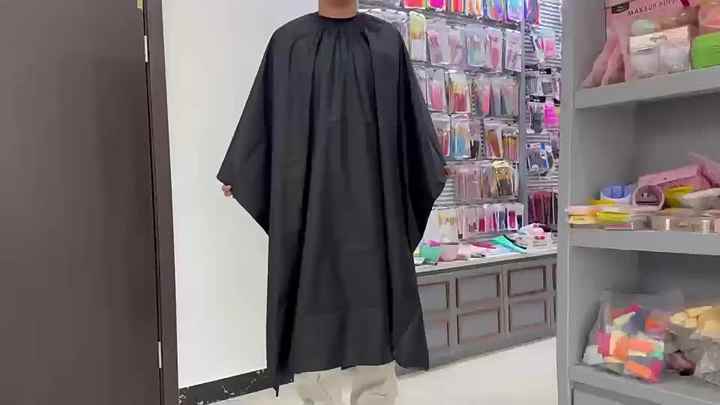 Vinnie Waterproof Anti-Static Barber Cape for Men and Women Polyester ...