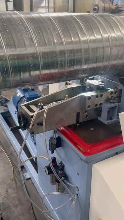 Full Automatic Spiral Duct Making Machine for HVAC Galvanized Steel ...