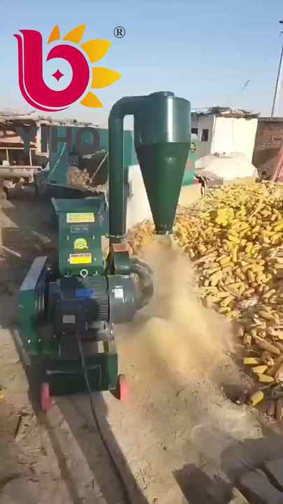 Straw Chopper Corn Stalk Forage Silage Shredder Multi-Fuel Efficient ...
