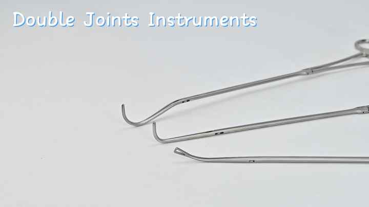 Double Joints Thoracic Instruments for Thoracoscopy Surgery