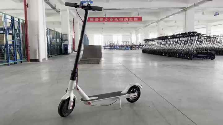 2-Wheel Kick Scooter Foldable Electric Roller with Disc Brake PU Wheel ...
