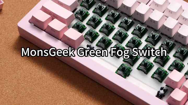 Akko MonsGeek Green Fog Switch 5-pin Switch 45 PCS Force 60gf Factory ...