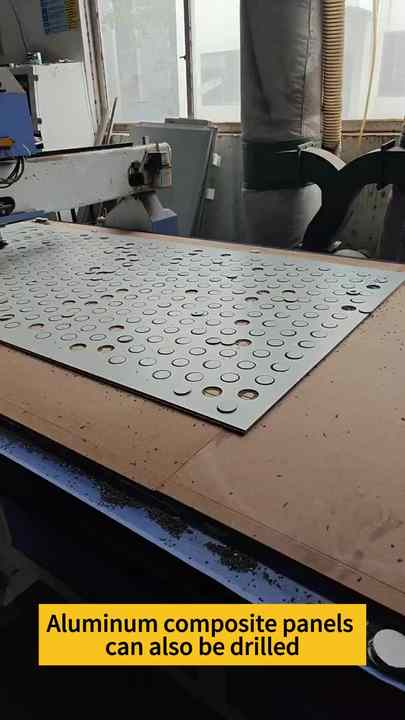 Alucobond Aluminum Perforated Wall Cladding Panel 3Mm Acp Sheet Price ...