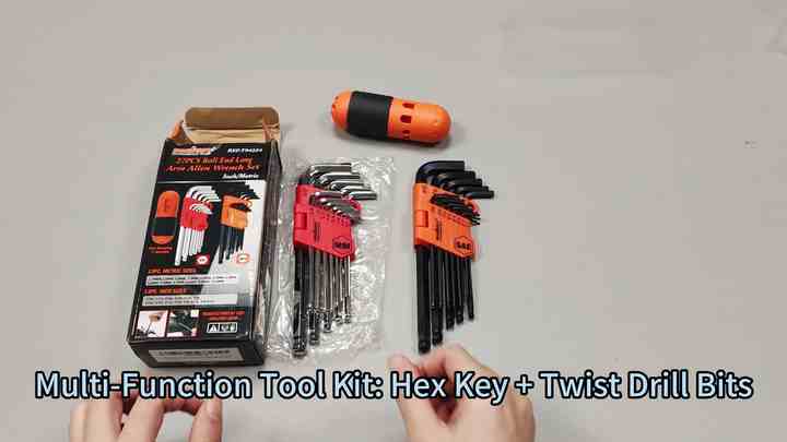Multifunctional Allen Wrench Set Universal Long Short Arm Steel Tool ...