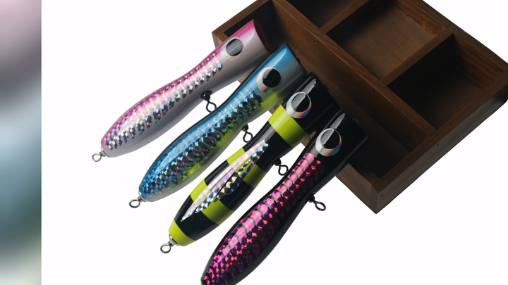 100g GT Popper Fishing Lures Hard Bait Topwater Fishing Lure Popper ...