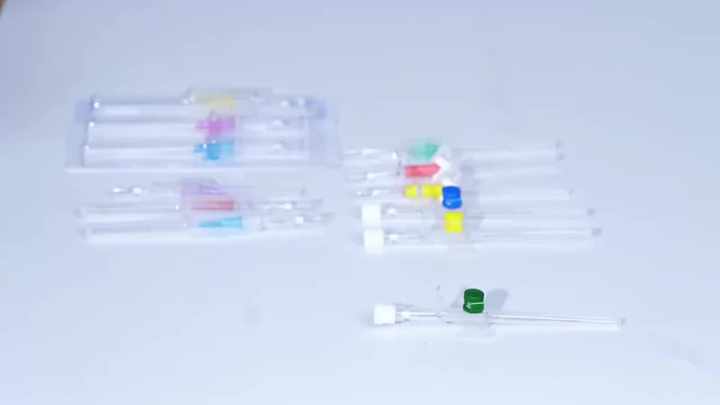 EO Sterilized Punzocat IV Catheter 24G Surgical Intravenous Instrument ...