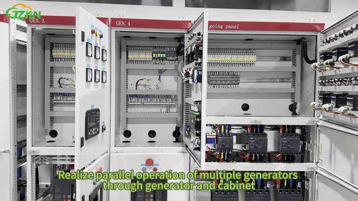 Complete Set 630A Generator Set Parallel Operation Synchronization ...