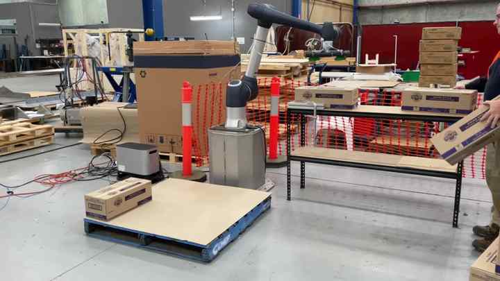 20kg Payload Doosan H2017 Collaborative Robot Automatic Palletizing ...