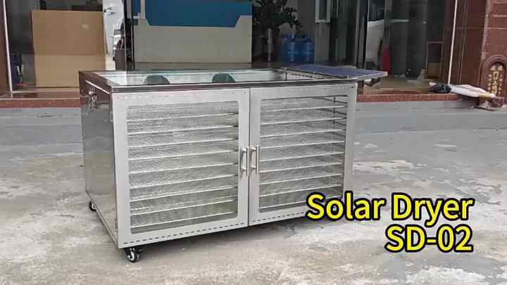 Commercial Solar Dryer Machine for Moringa, Fruits, and Herbs ...