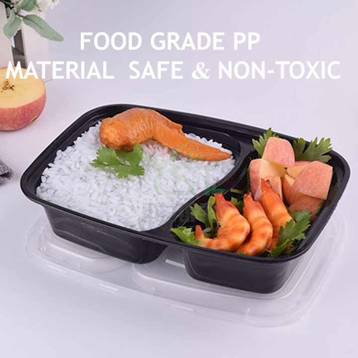 Microwave Safe Disposable Divided Food Plastic Containers| Alibaba.com
