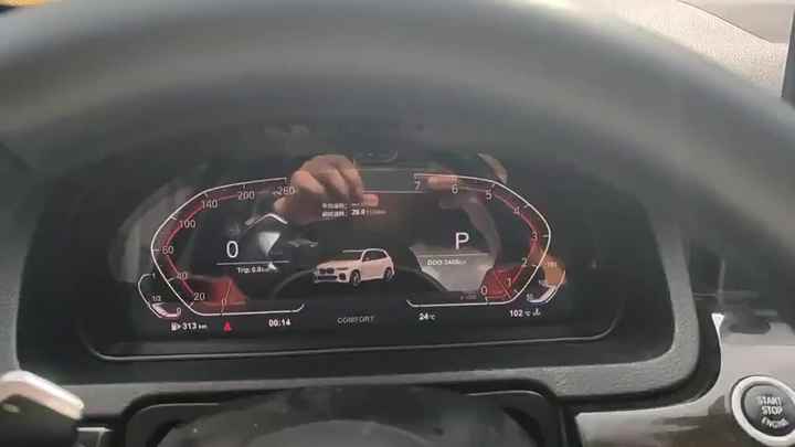 DOS 12.3 Inch Speedometer Dashboard Cluster for BMW 5 3 Siers GT F07 ...