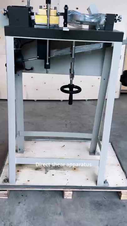 Civil Engineering Laboratory Equipment Automatic Direct Shear Apparatus ...