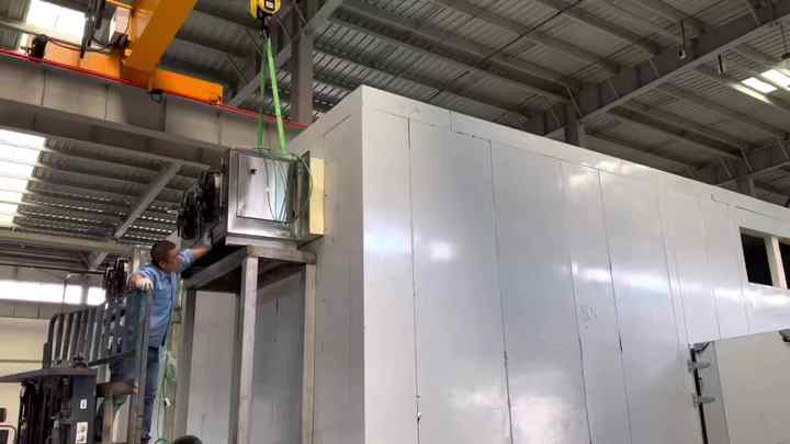 20ft 40ft Container Refrigeration 50 Ton Blast Freezer Cold Storage for ...