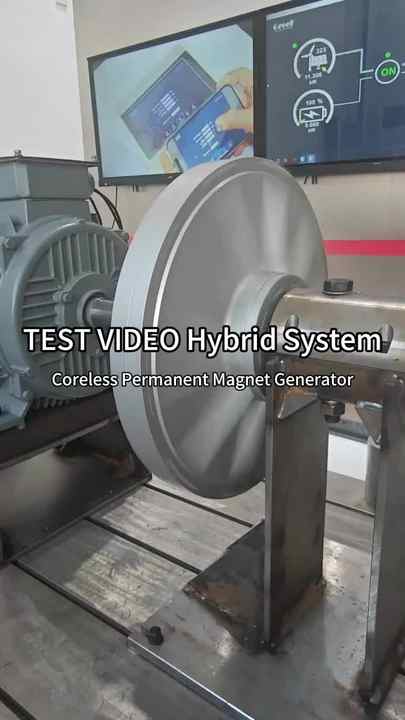 1kw 2kw 5kw Low Start Coreless Disc Axis Permanent Magnet Alternator ...