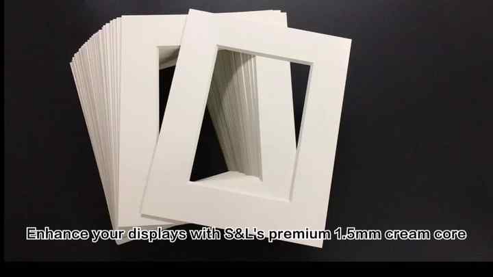 Acid Free Uncut Matboard - Durable & Eco-Friendly Art Framing