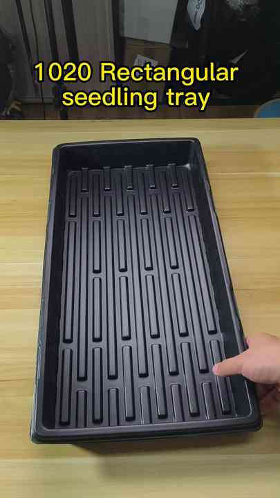 1020 Hydroponic Plastic Microgreens Growing Trays - Durable Seedling ...