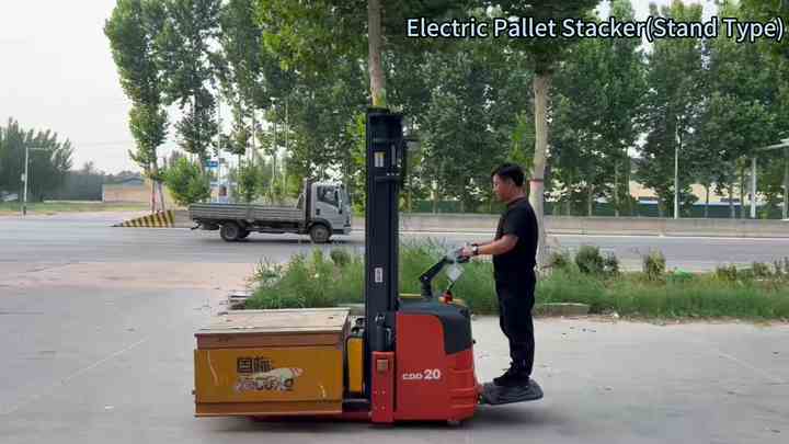 Pallet Stacker Electric Stacker Battery Mini Stacker Full Electric ...