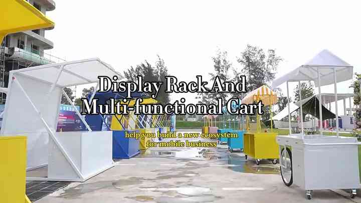 Night Activities Market Folding Stall Commercial Street Display Shelves ...
