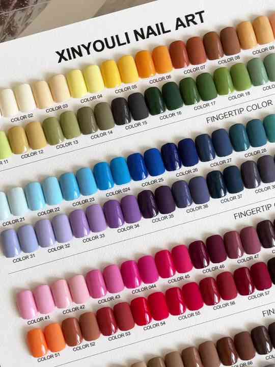 88-Color Non-Toxic Gel Nail Polish with UV/LED Lamp Professionally ...