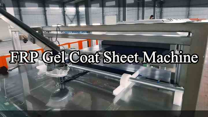 Intelligent Automatic FRP Gel Coat Sheet Production Line with PLC ...