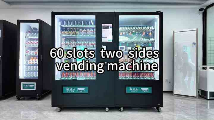 24-Hour Japanese Dual Modular Vending Machine for Cold Drinks Snacks ...