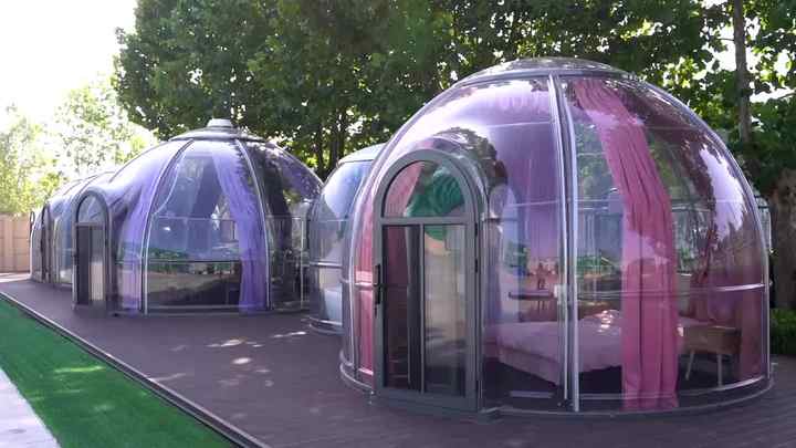 Starshine PC Dome House - Modern, Transparent Bubble House