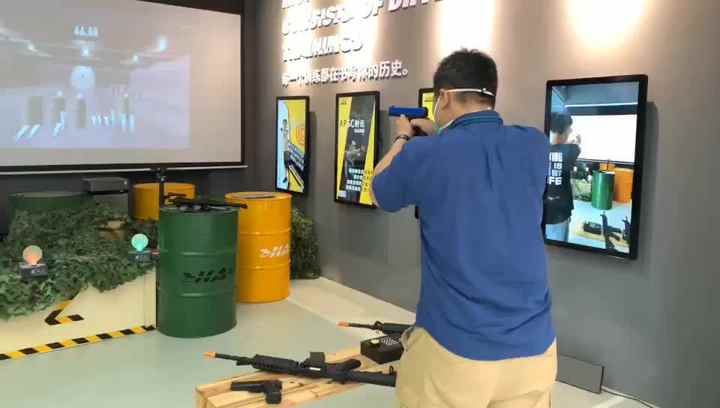 25 Games Wall Interactive Arena Shooting Target Kids Game