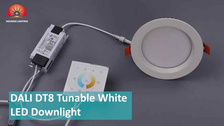 3000k 4000K 6000K Downlight Led Recessed Dali 8W 12W 15W 20W 30W LED ...