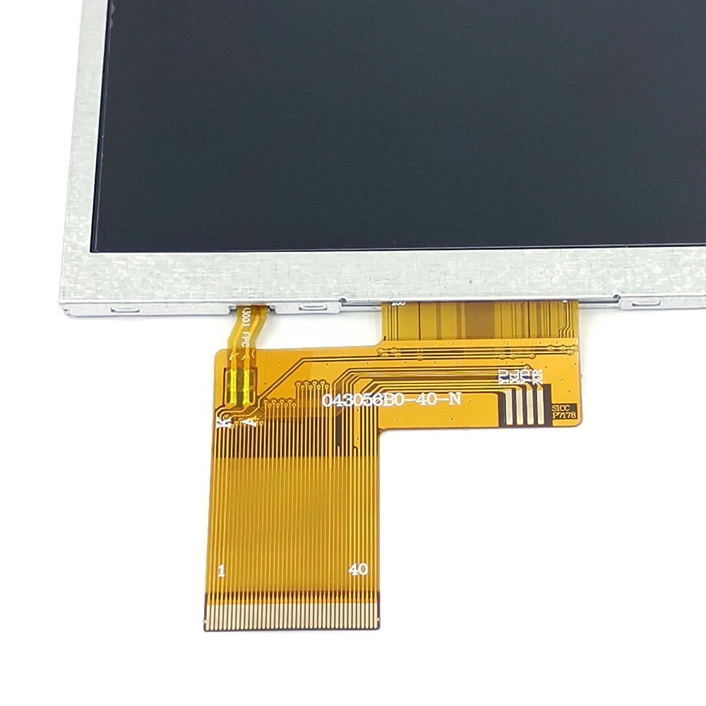 China Low Price 4.3 Inch 480x272 RGB 24bit 350 Bright TFT LCD Display ...