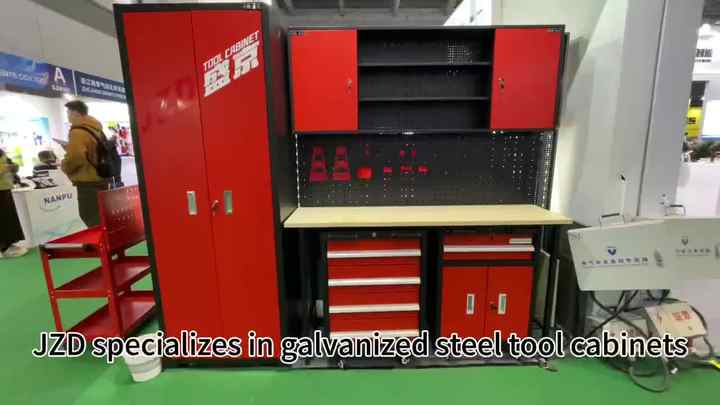 RW Tool Cabinet with Tools Workbench with Drawers Steel Workbench ...