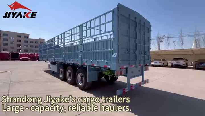 Durable Cargo Utility Enclosed Steel Semi-Trailer 6x12