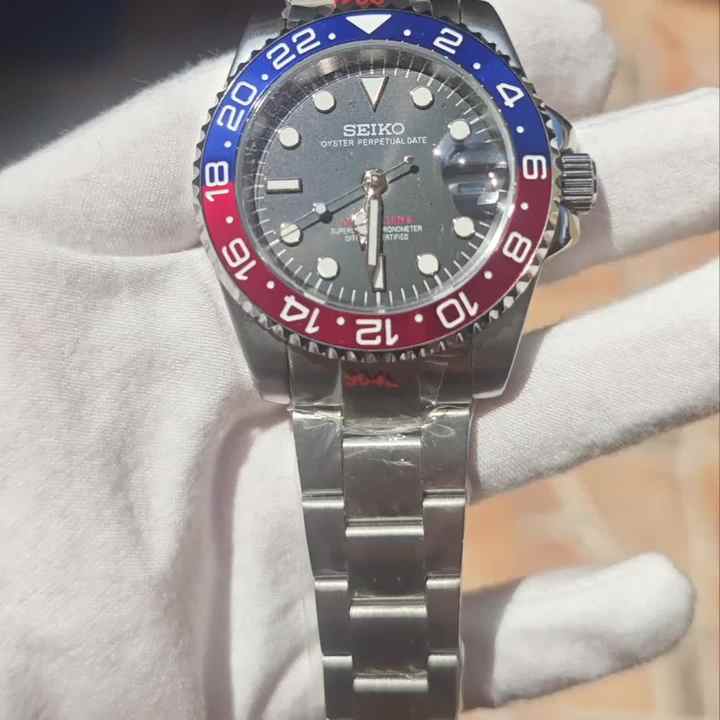 NH35 Automatic Mechanical Movement Watch Luminous Feature Modified ...