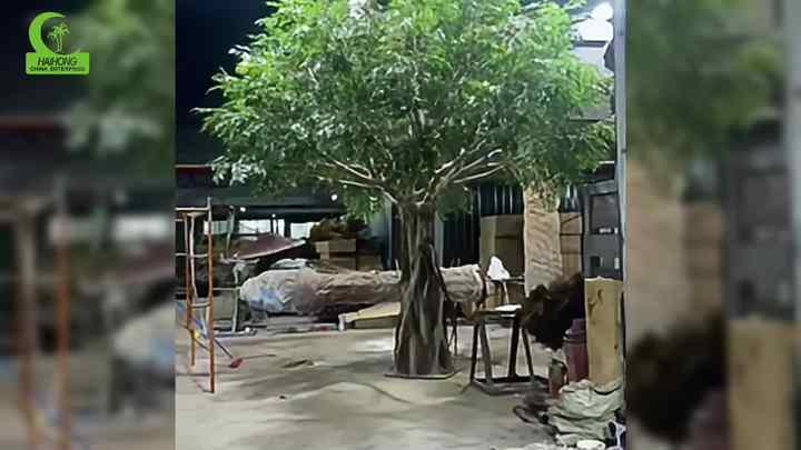 5M Customized Artificial Banyan Tree Factory Artificial Ficus Banyan ...