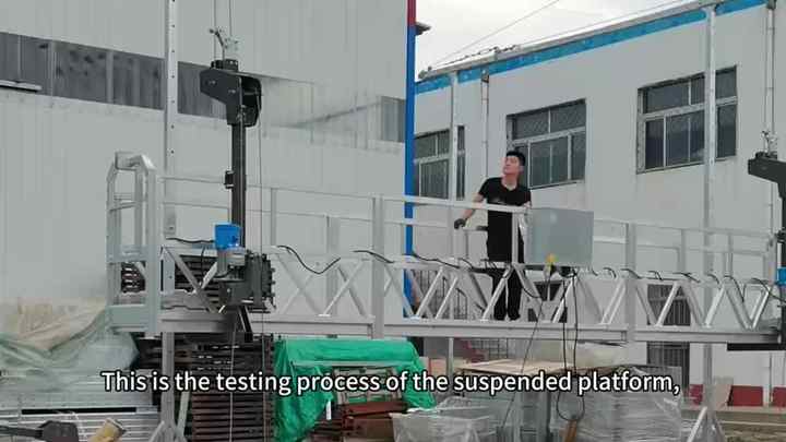 ZLP630 Motorized Gondola Platform - Efficient Building Maintenance