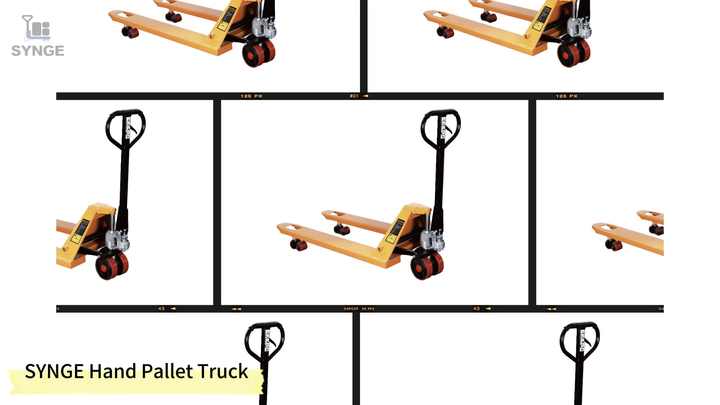 SYNGE Manual Hydraulic Hand Pallet Truck 3000kg Capacity High Lift PU ...