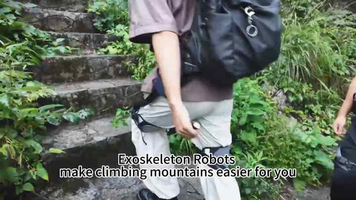 Custom LOGO Lightweight Carbon Fiber AI Exoskeleton Robotic Legs ...